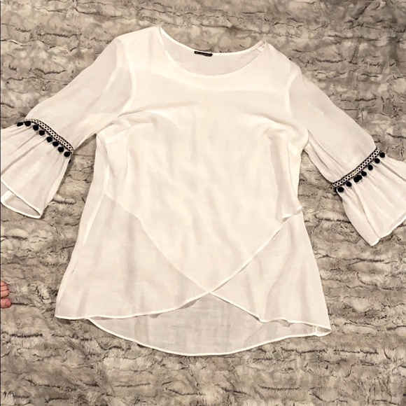 Tops | Layered Sheer Top | Poshmark